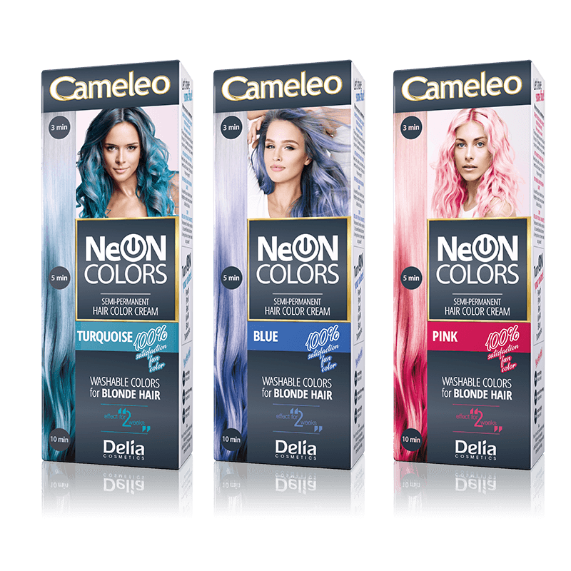NEON COLORS semi-permanent hair color cream – Esjugrund ehf